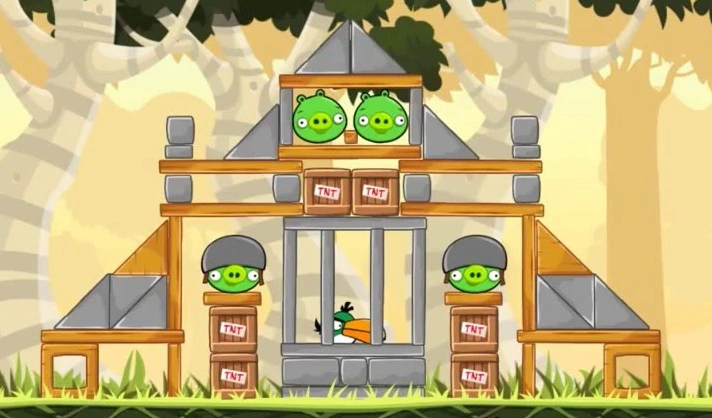 Danger Above 6-4 | Angry Birds Wiki | Fandom