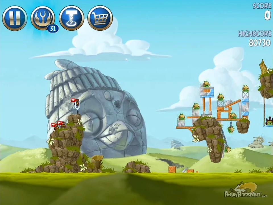 Battle of Naboo B3-7 | Angry Birds Wiki | Fandom