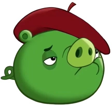 Свин-художник | Angry Birds Wiki | Fandom