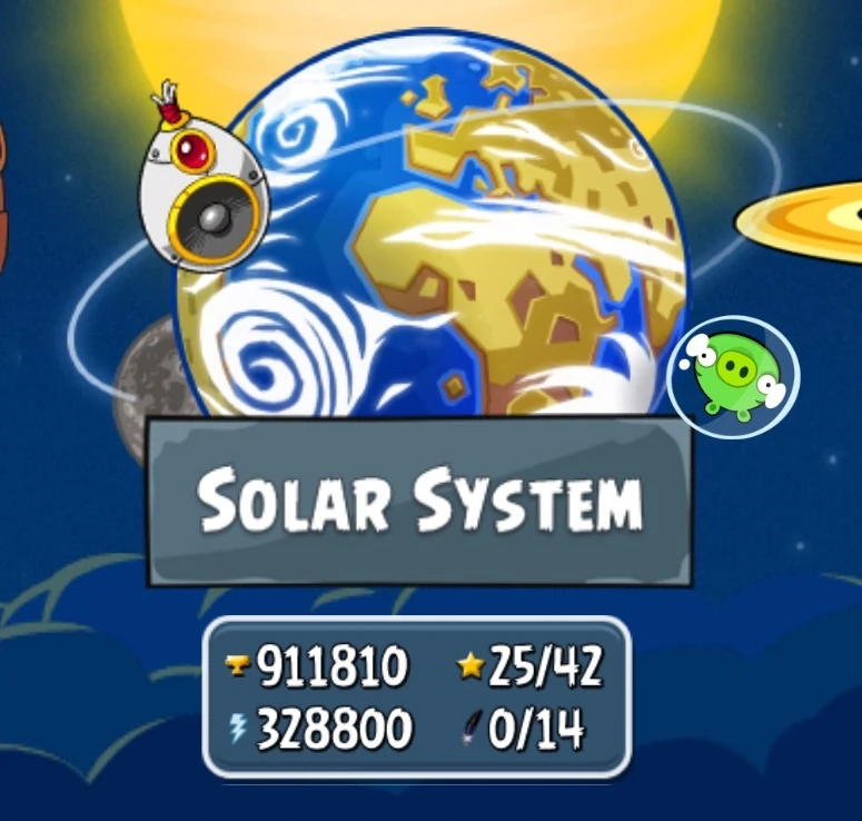 Solar System | Angry Birds Wiki | Fandom