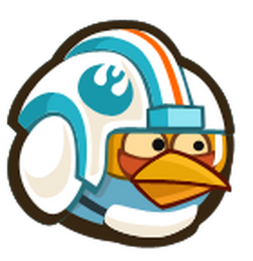 Angry Birds Star Wars 2 Luke Skywalker Pilot