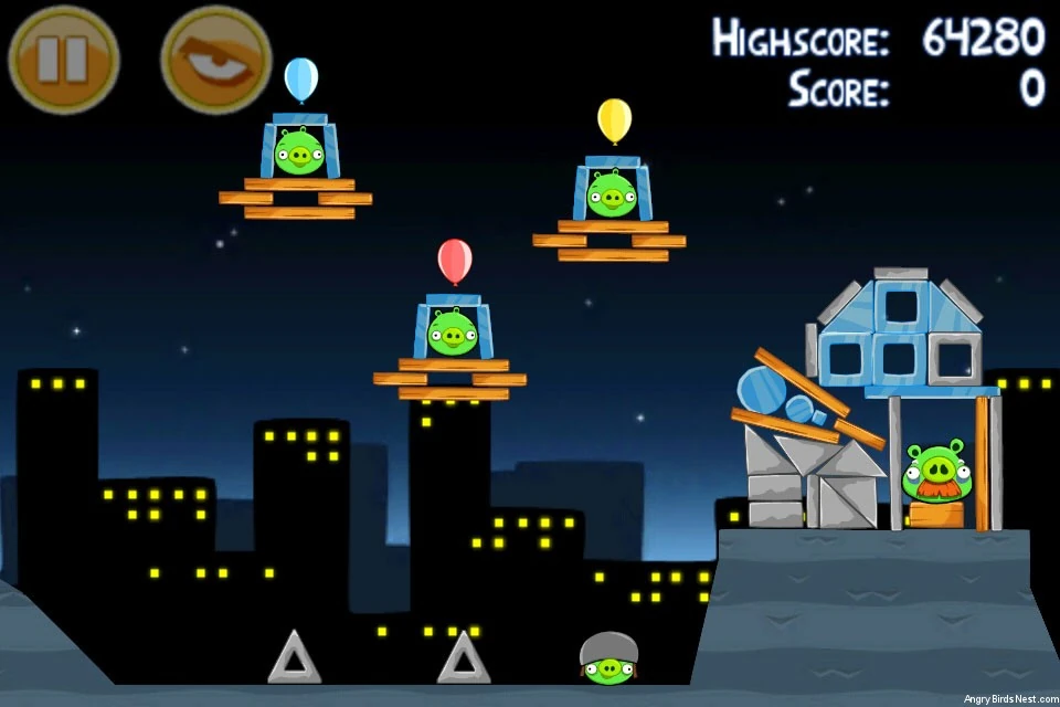 Danger Above 7-14 | Angry Birds Wiki | Fandom