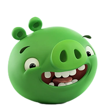 how to draw angry birds green pig