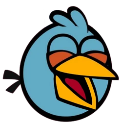 Angry Birds Characters Blue