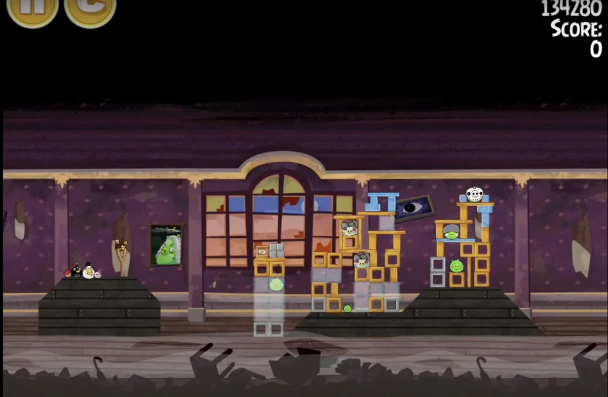 Haunted Hogs 2-13 | Angry Birds Wiki | Fandom