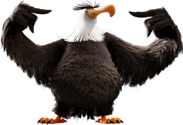 how to draw the mighty eagle from angry birds