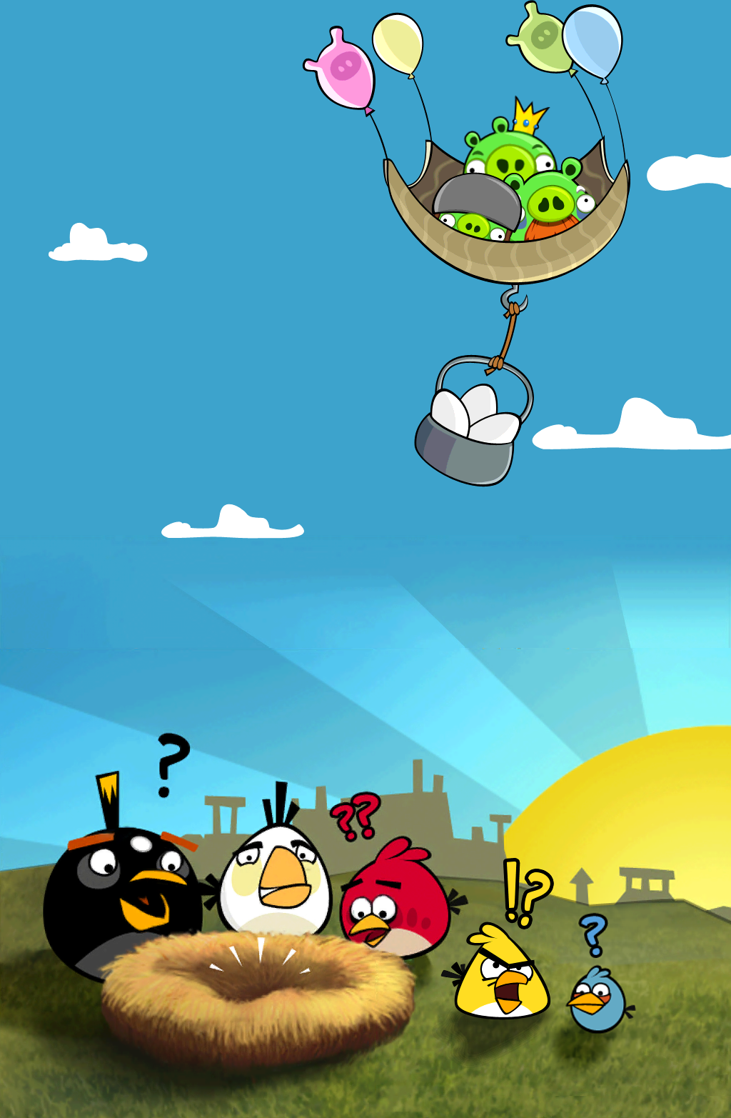 Danger Above | Angry Birds Wiki | Fandom