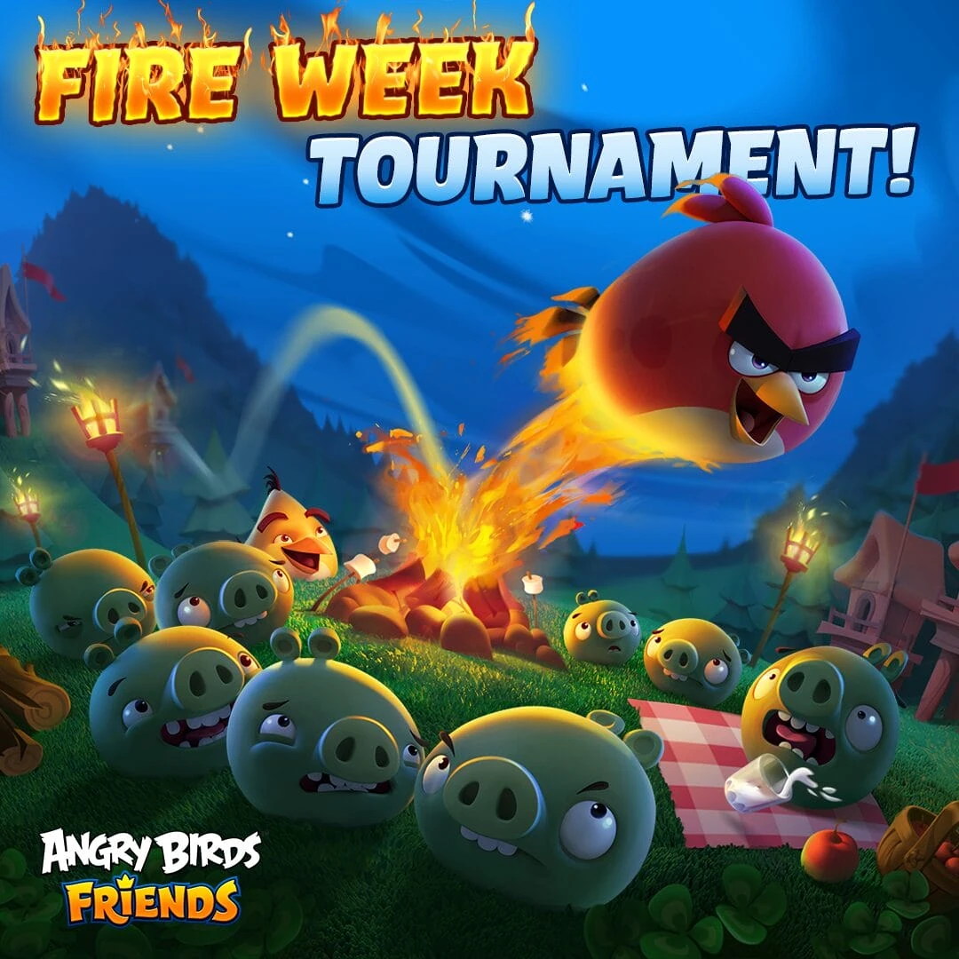 Red’s Club/Fire Week Tournament! | Angry Birds Wiki | Fandom