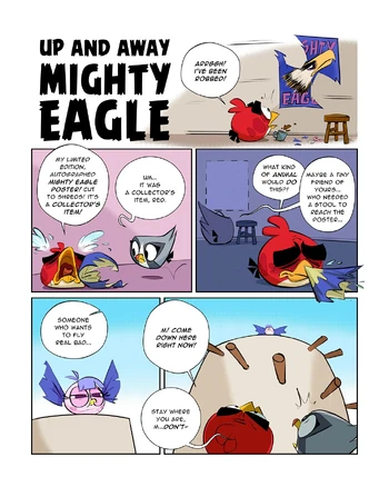 Up and Away Mighty Eagle | Angry Birds Wiki | Fandom