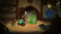 Angry Birds Toons Professor Pig