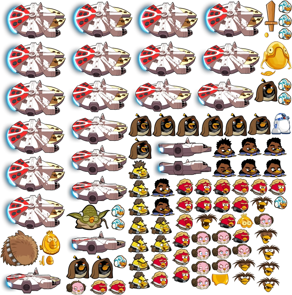User blog:Tinybird030/Angry birds star wars sprites | Angry Birds Wiki ...