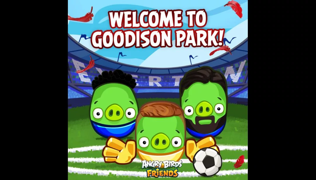 Статьи Rovio/Angry Birds Friends hosts a new event in Everton’s home at ...
