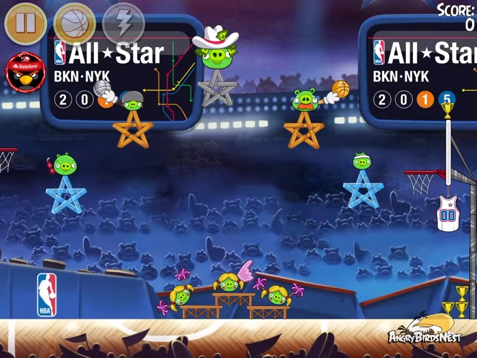 Ham Dunk 4-1 | Angry Birds Wiki | Fandom