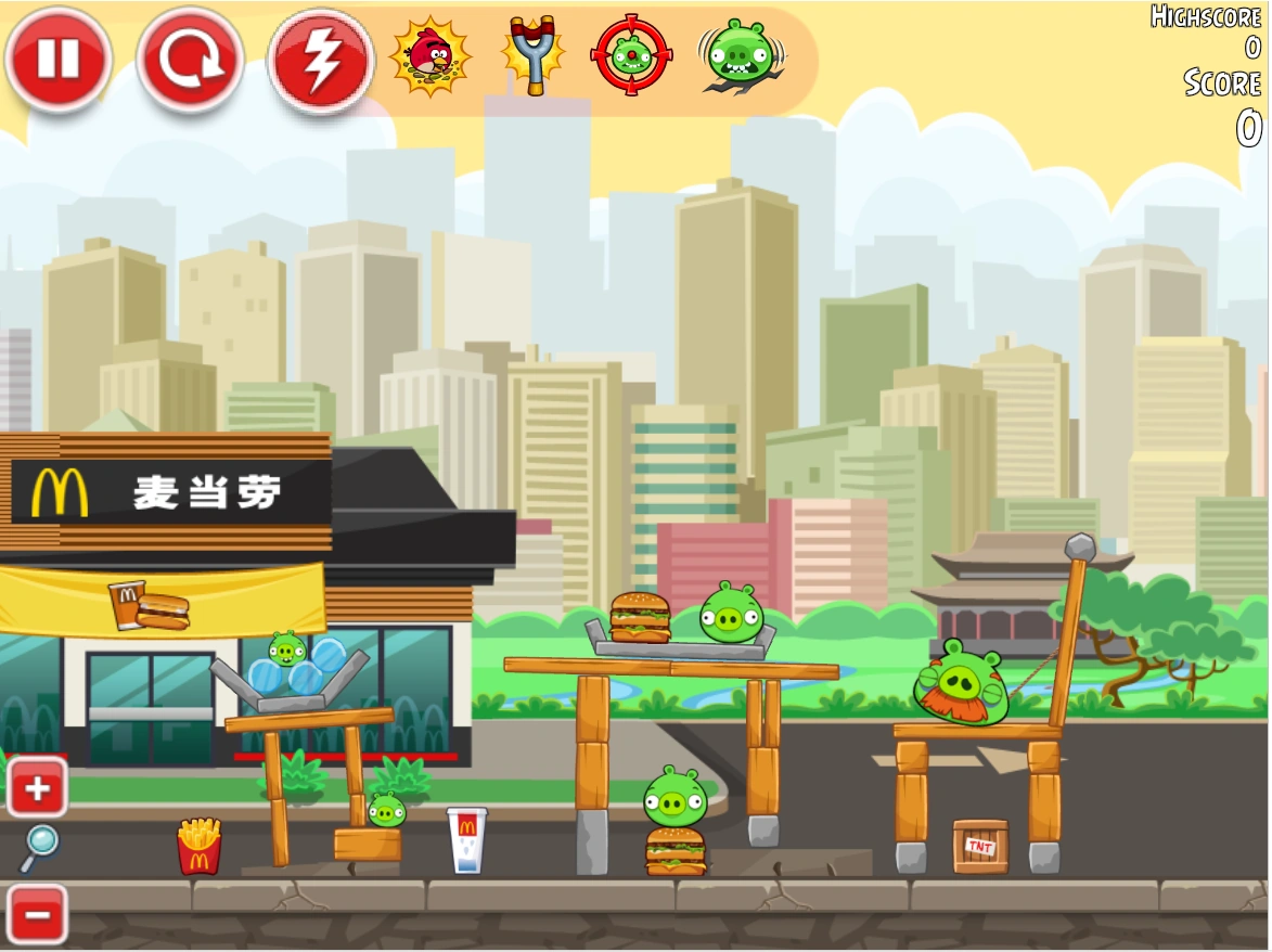 McDonald’s Teaser Level | Angry Birds Wiki | Fandom