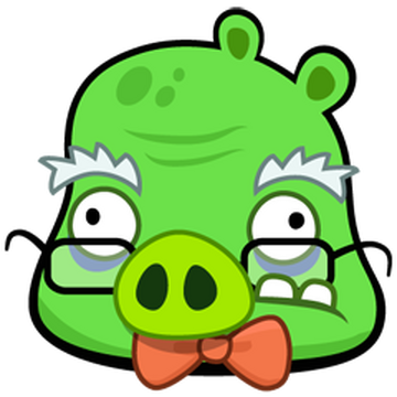 Angry Birds Toons Professor Pig
