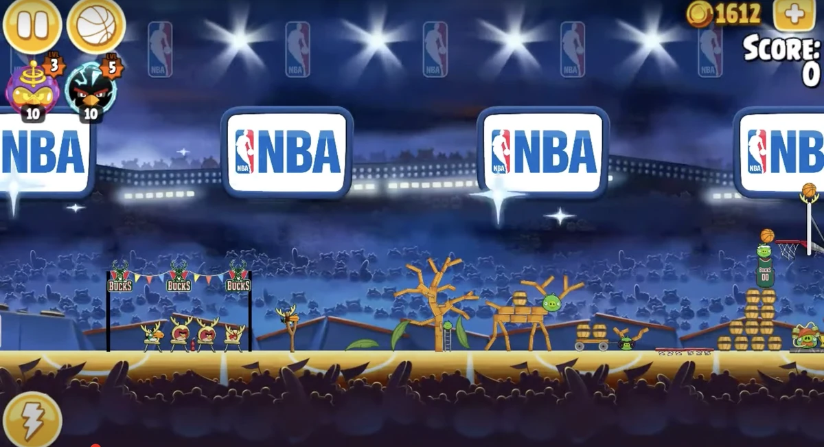 Ham Dunk 3-4 | Angry Birds Wiki | Fandom