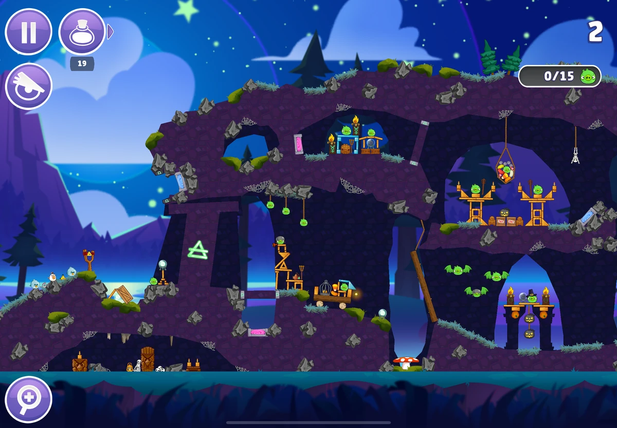 Hog Moon Rising Level 45 | Angry Birds Wiki | Fandom
