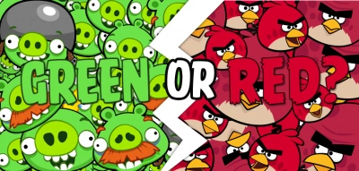 Статьи Rovio/Team Red or Team Green? COMPETITION TIME! | Angry Birds ...