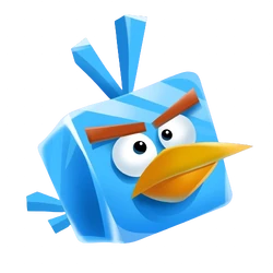 angry birds ice bird coloring pages