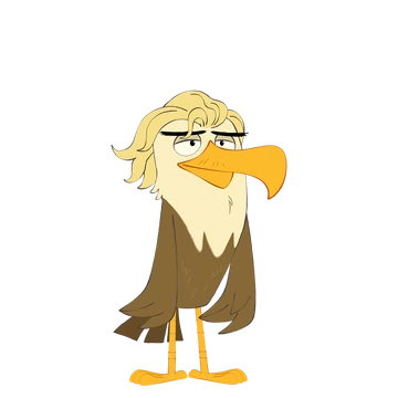 mighty eagle coloring page