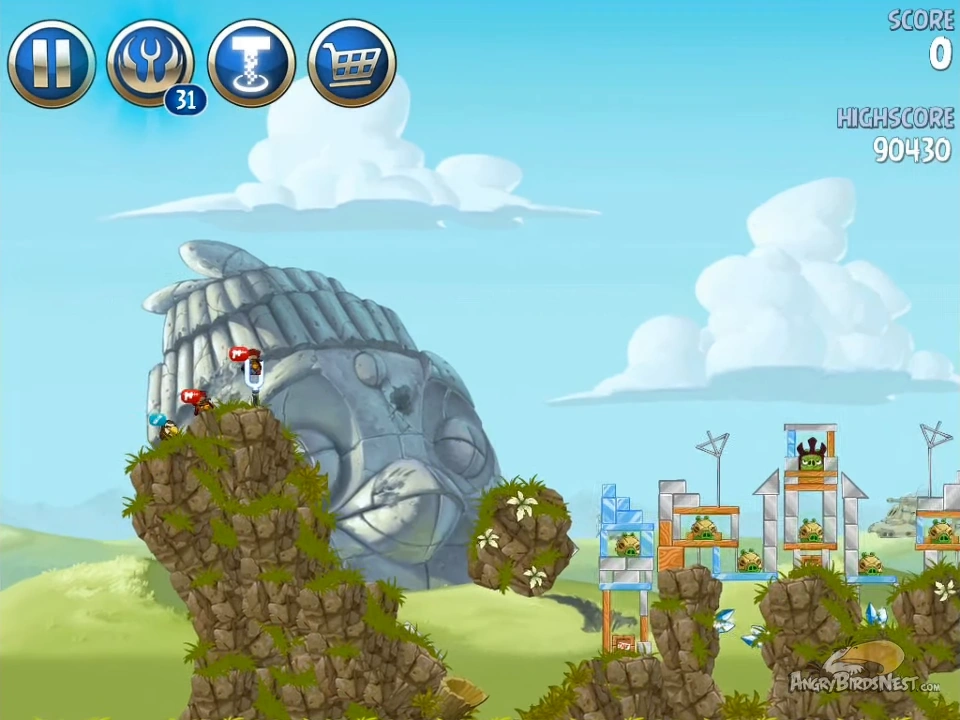 Battle of Naboo B3-9 | Angry Birds Wiki | Fandom