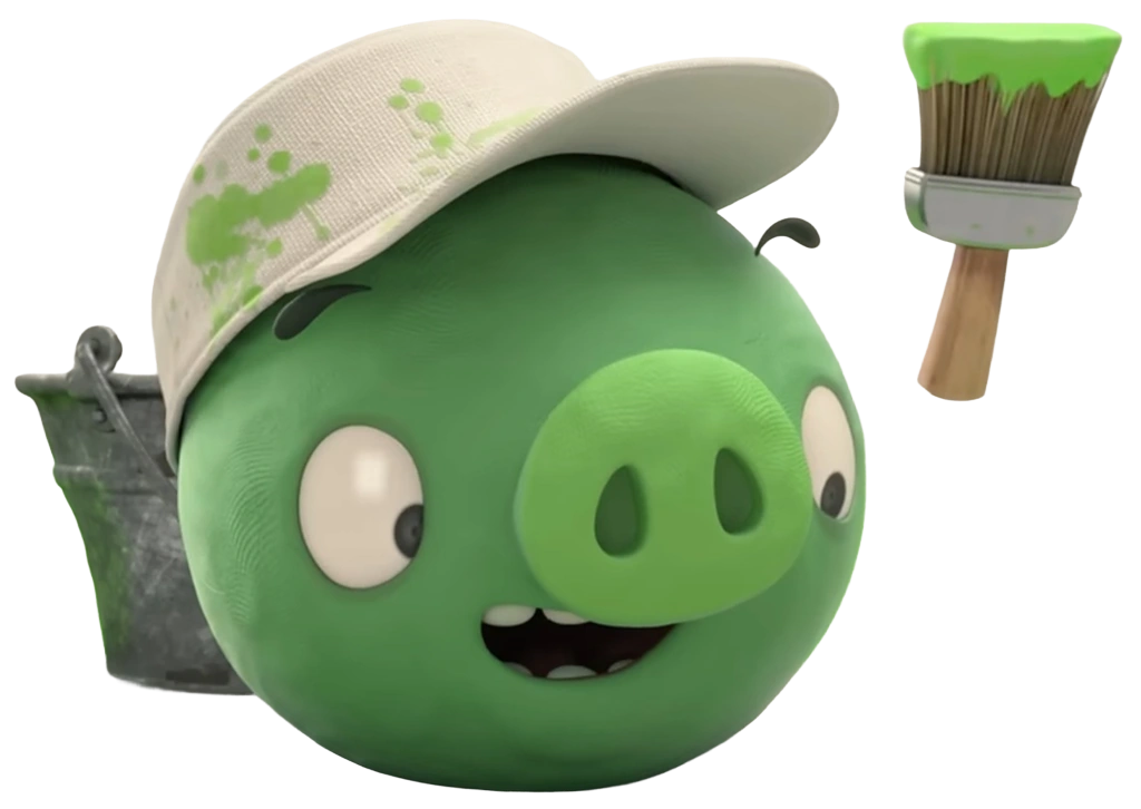Painter Pig | Angry Birds Wiki | Fandom