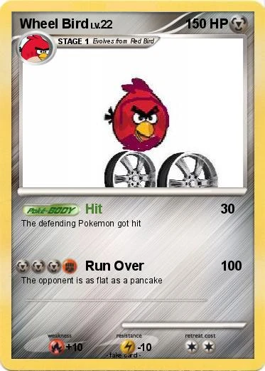 Wheel Bird | Angry Birds Fan Wiki | Fandom