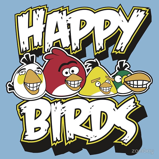 Happy Birds | Angry Birds Fan Wiki | Fandom