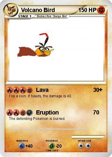 Volcano Bird. | Angry Birds Fan Wiki | Fandom
