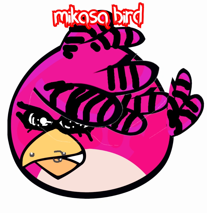 Mikasa bird | Angry Birds Fanon Wiki | Fandom