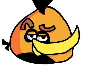 Fat Orange Angry Bird