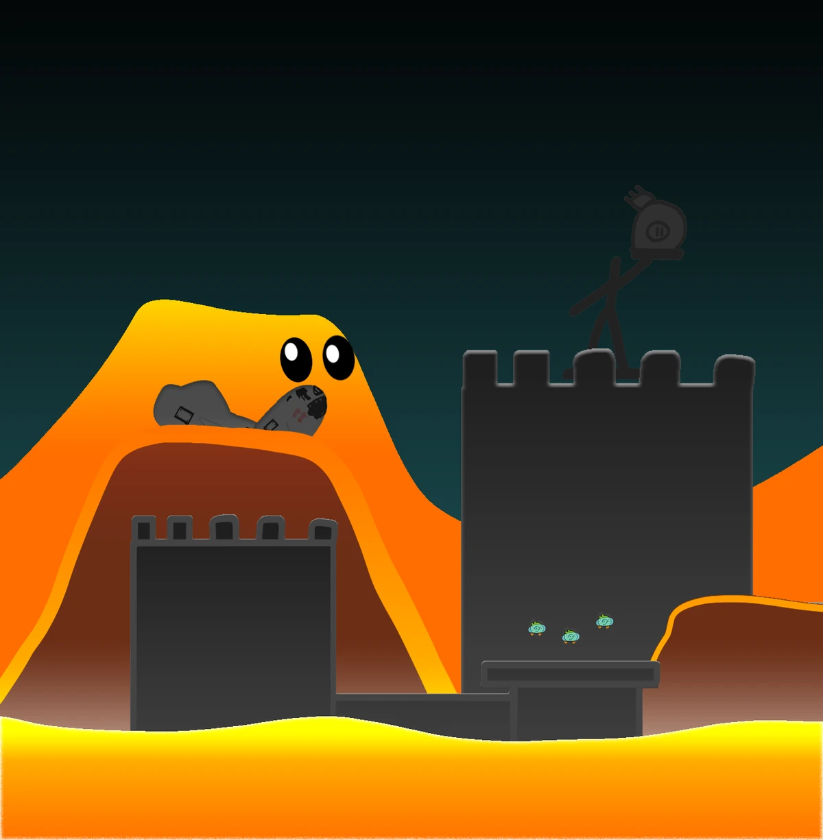 Monumental Magma Zone | Angry Birds Fanon Wiki | Fandom