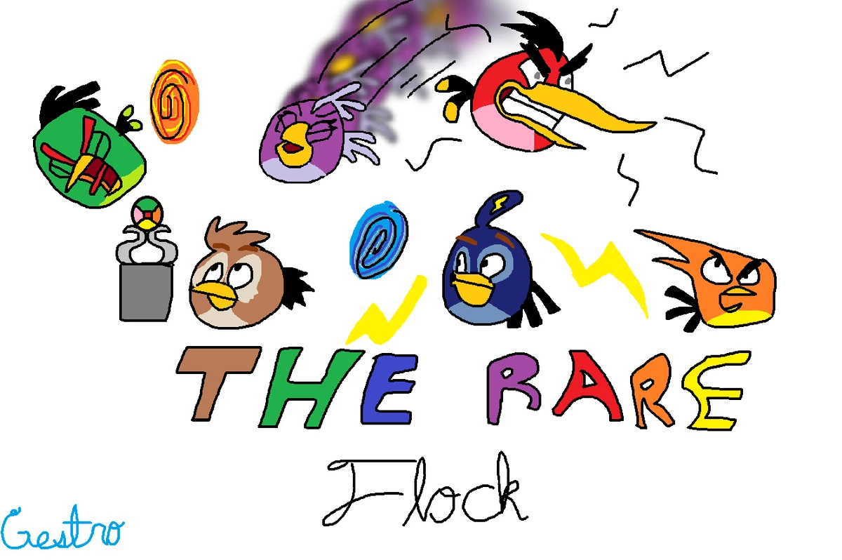 The Rare Flock! | Angry Birds Fanon Wiki | Fandom