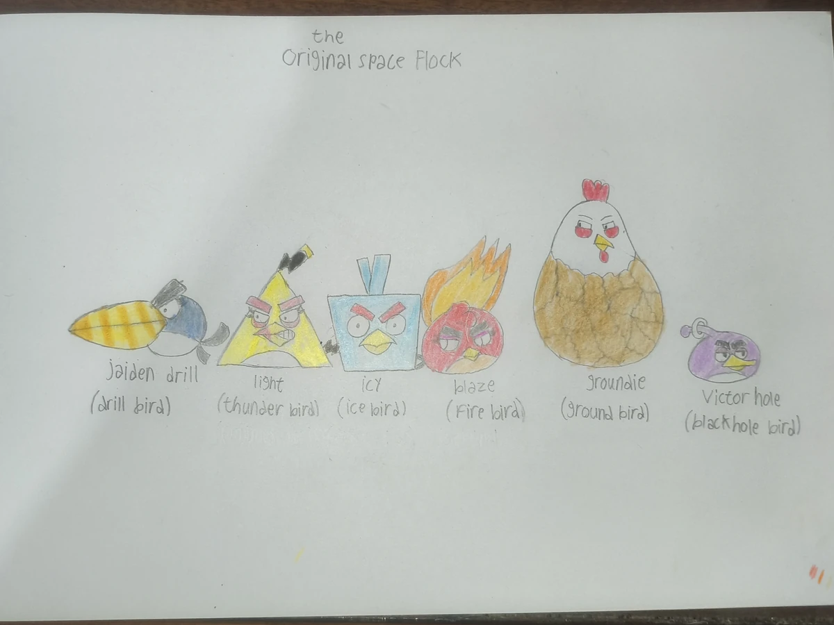 The Original Space Flock | Angry Birds Fanon Wiki | Fandom