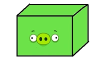 Cube Pig | Angry Birds Fanon Wiki | Fandom