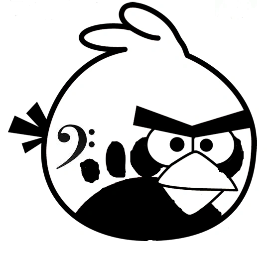 Bass Clef Bird | Angry Birds Fanon Wiki | Fandom