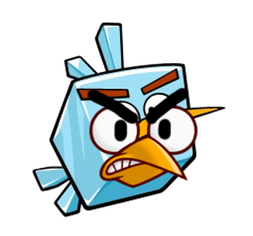 how to draw ice bird from angry birds space