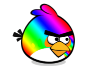Rainbow Bird (Pinga Bird) | Angry Birds Fanon Wiki | Fandom
