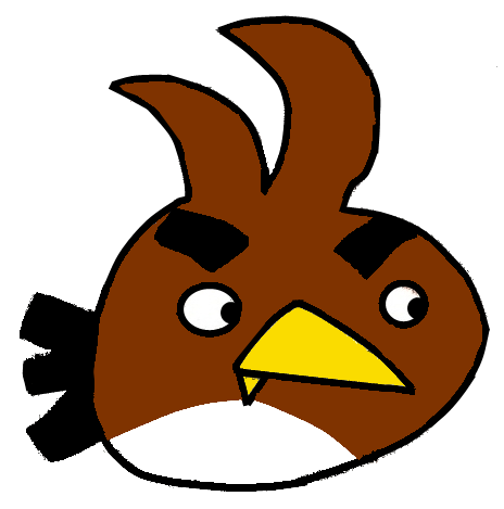 Angry Birds Brown Bird