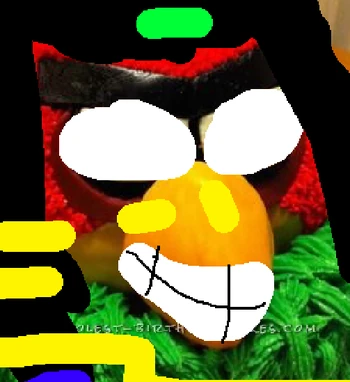 Corrupted Red Bird | Angry Birds Fanon Wiki | Fandom