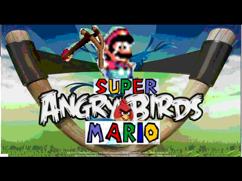 Mario Angry Birds