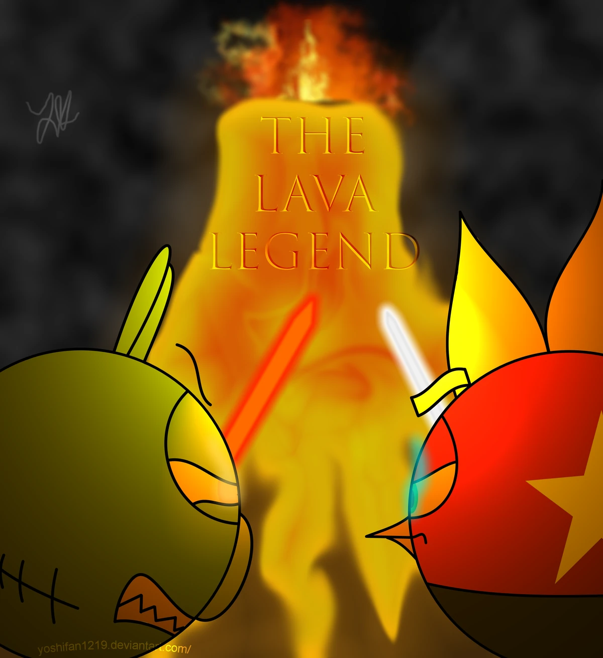 The Lava Legend | Angry Birds Fanon Wiki | Fandom