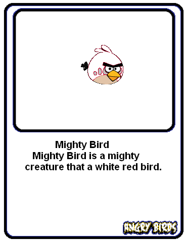 Mighty Bird | Angry Birds Fanon Wiki | Fandom