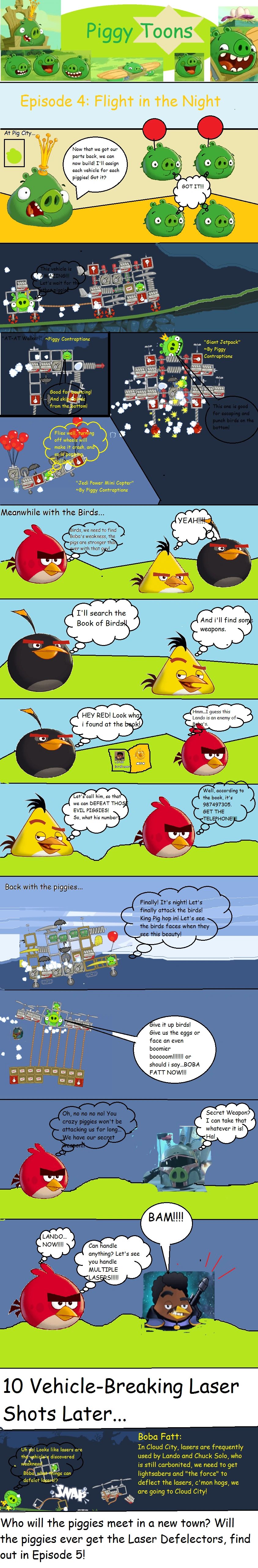 Piggy Toons - Episode 4: Flight in the Night | Angry Birds Fanon Wiki ...