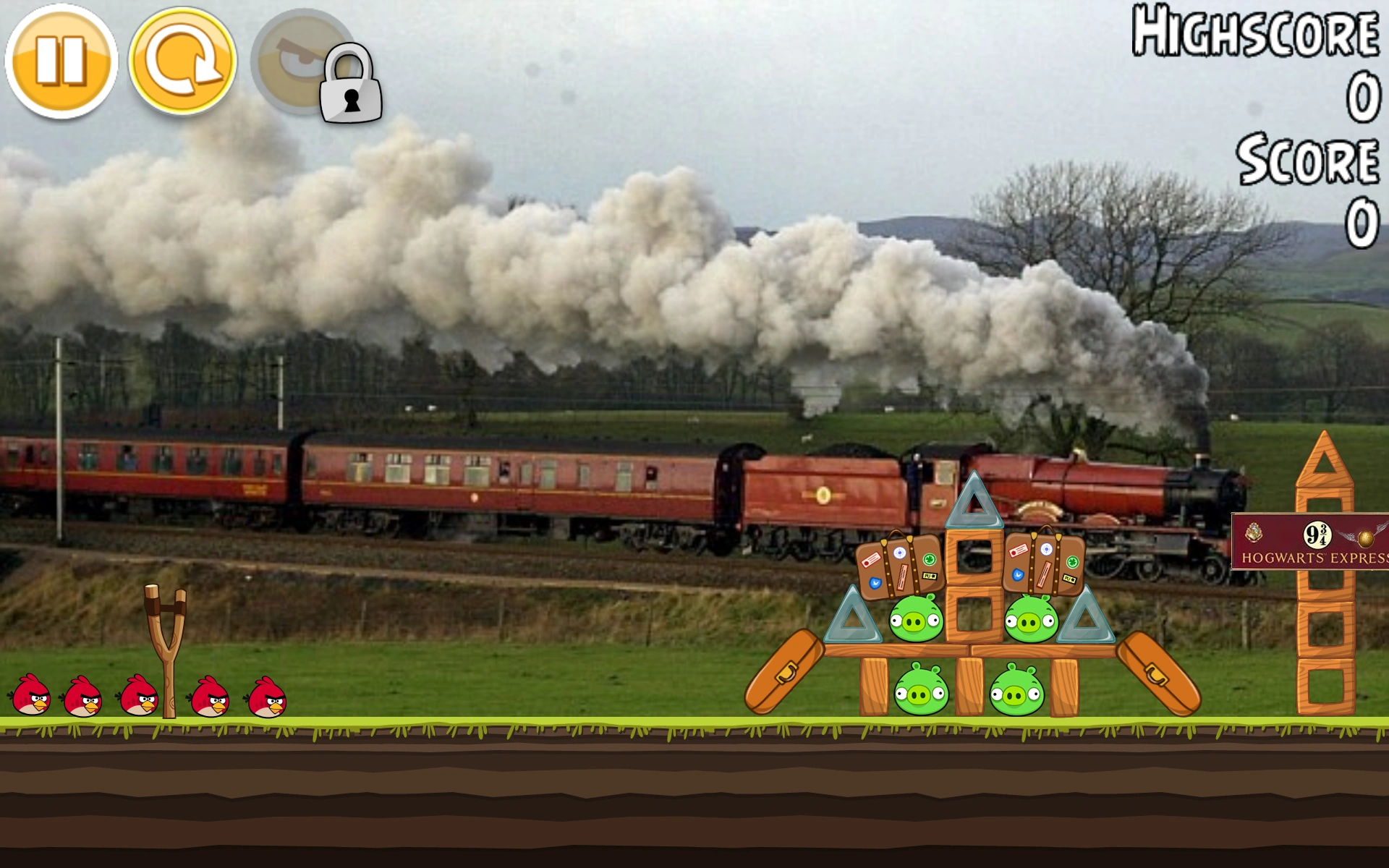 Angry Birds Harry Potter