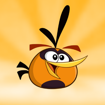 Angry Birds Bubbles The Orange Bird
