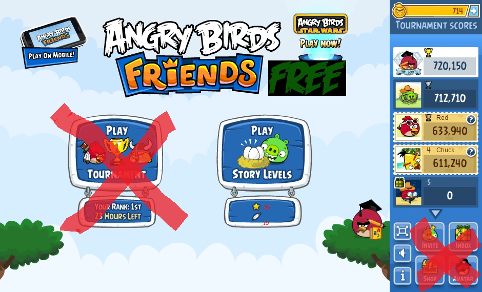 Angry Birds: Friends! Free | Angry Birds Fanon Wiki | Fandom