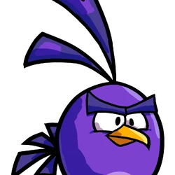 Purple Angry Bird Clip Art