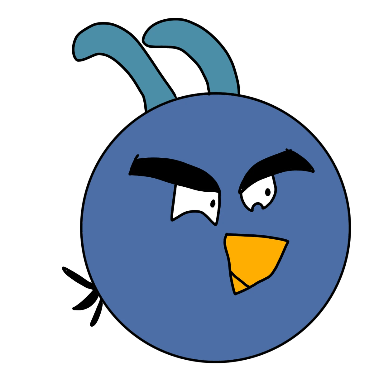 Teal Bird (Nancy) | Angry Birds Fanon Wiki | Fandom