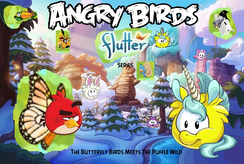 The Butterfly Birds Meets The Puffle Wild | Angry Birds Fanon Wiki | Fandom